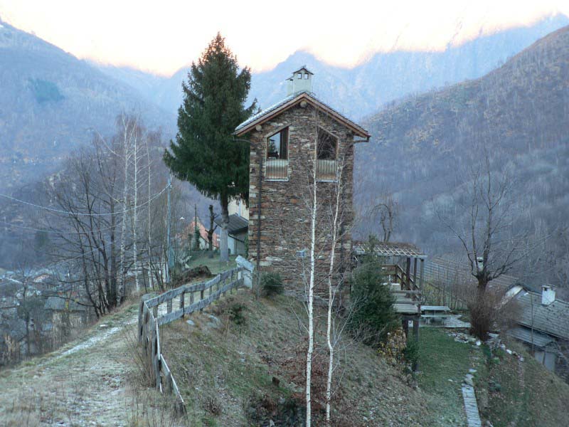 Immagini dalla Val Calagno (da Gurro) in inverno